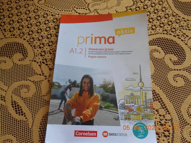 Prima Aktiv A1.2 radna sveska NEMAČKI JEZIK ZA 6 razr.