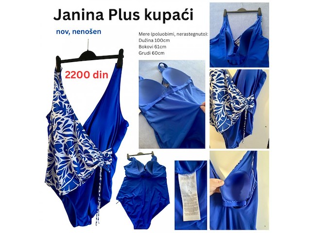 Janina Plus kupaći, 3XL