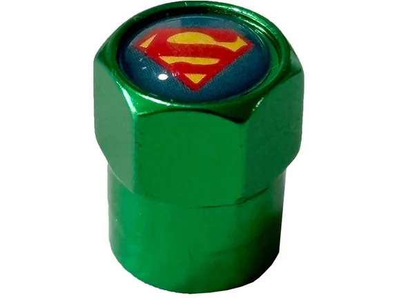 888 Car Accessories Kapice za ventil Alu 4kom Superman