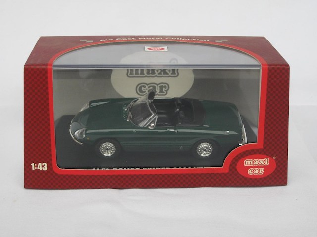 1:43 maxi car alfa romeo spider 2000 veloce