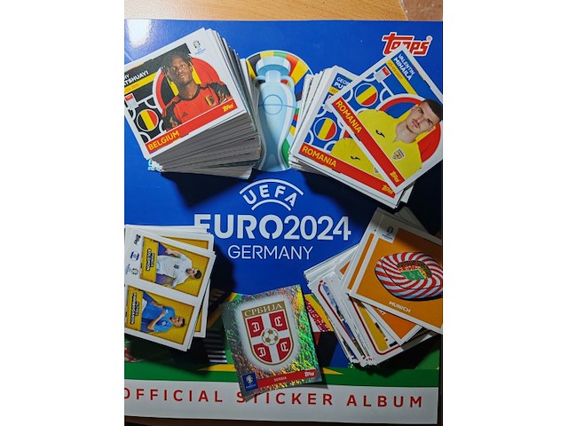 EURO 2024 TOPPS 10 SLICICA NA BIRANJE