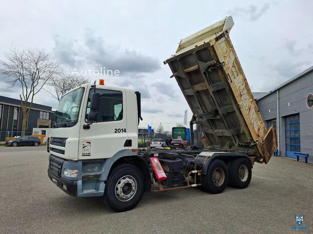 DAF CF 85.340 / 6X4 / 2XBIG AXLE / FULL-STEEL / DRUM BRAKES / MARREL kiper