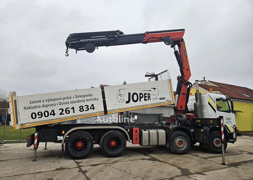 Volvo FM 440 Sklápač s hydraulickou rukou PALFINGER PK 27002 kiper