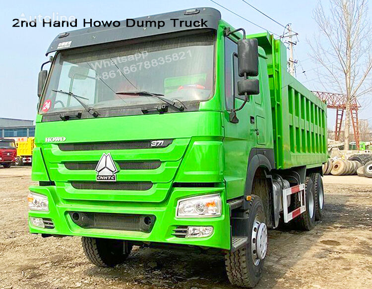 Howo 2nd Hand Howo Dump Truck for Sale kiper