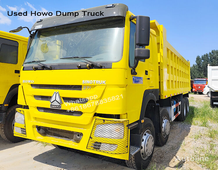 Howo Howo used 10 wheeler Dump Truck kiper