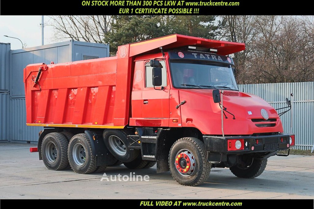 Tatra JAMAL 163-360, TIPPER, 6x6, HARDOX,DUMPER,13 CBM kiper