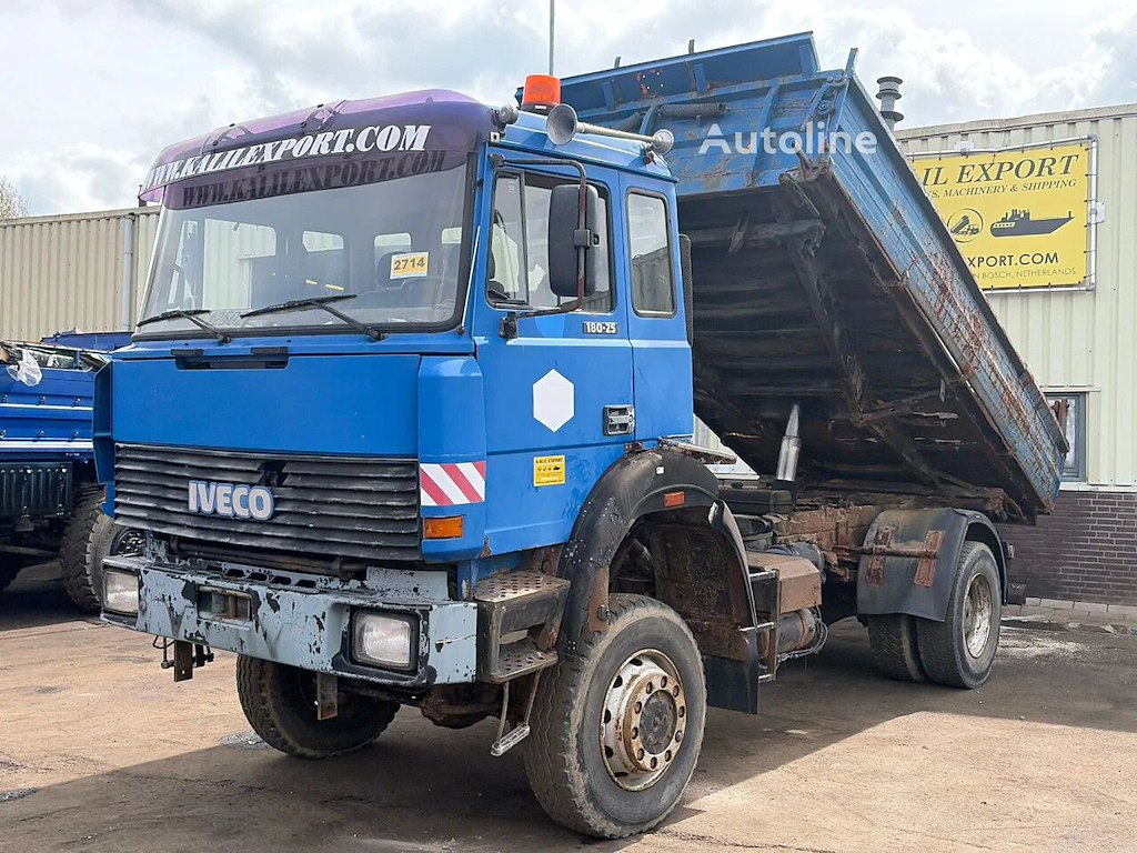IVECO 180.25 Kipper 4x4 Manual Gearbox Big Axle Full Steel Suspension kiper
