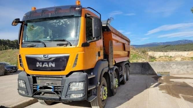 MAN TGS 18.510 / Meiller / Tipper truck kiper