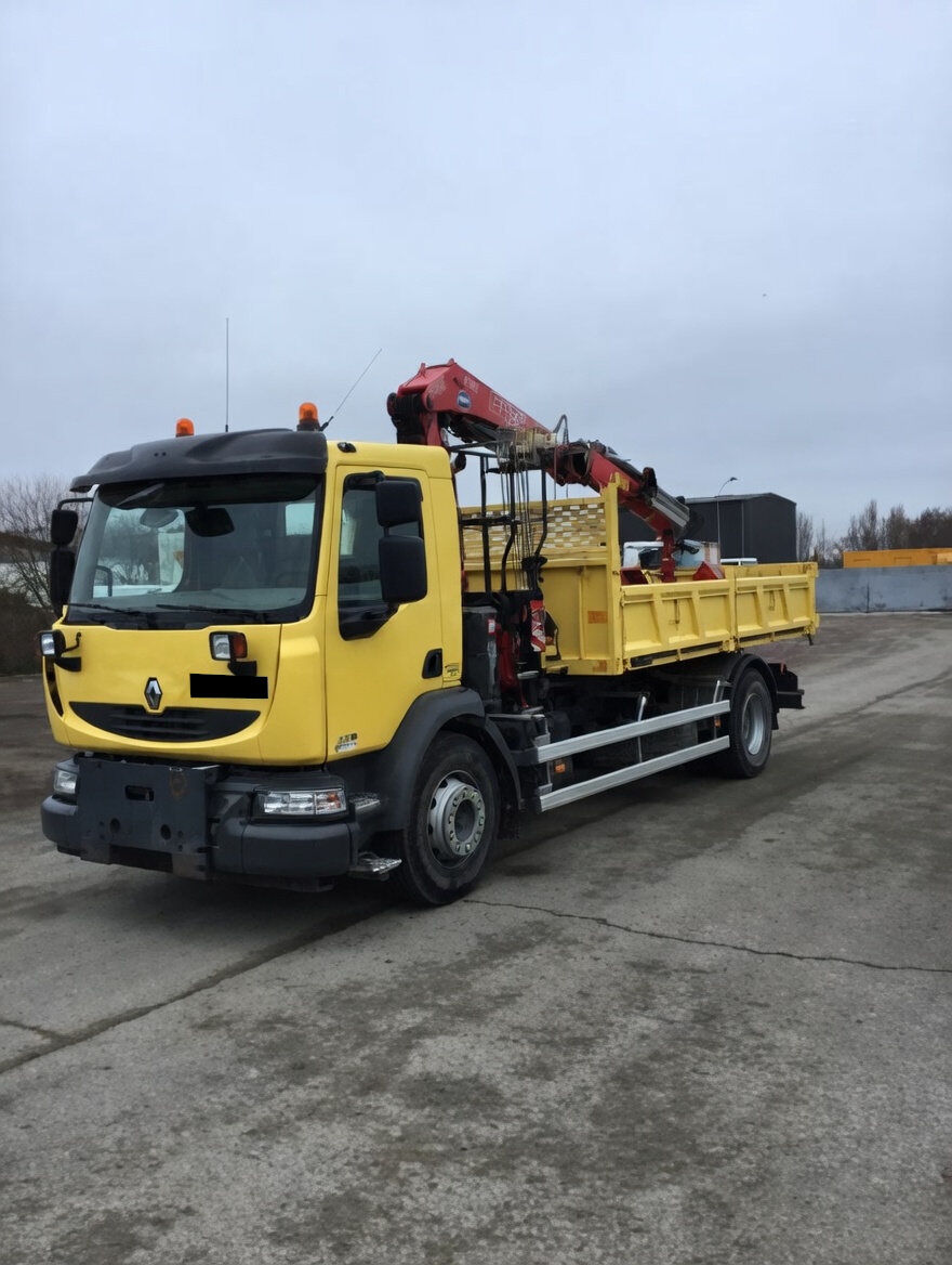 Renault Premium 300 DXI / crane kiper