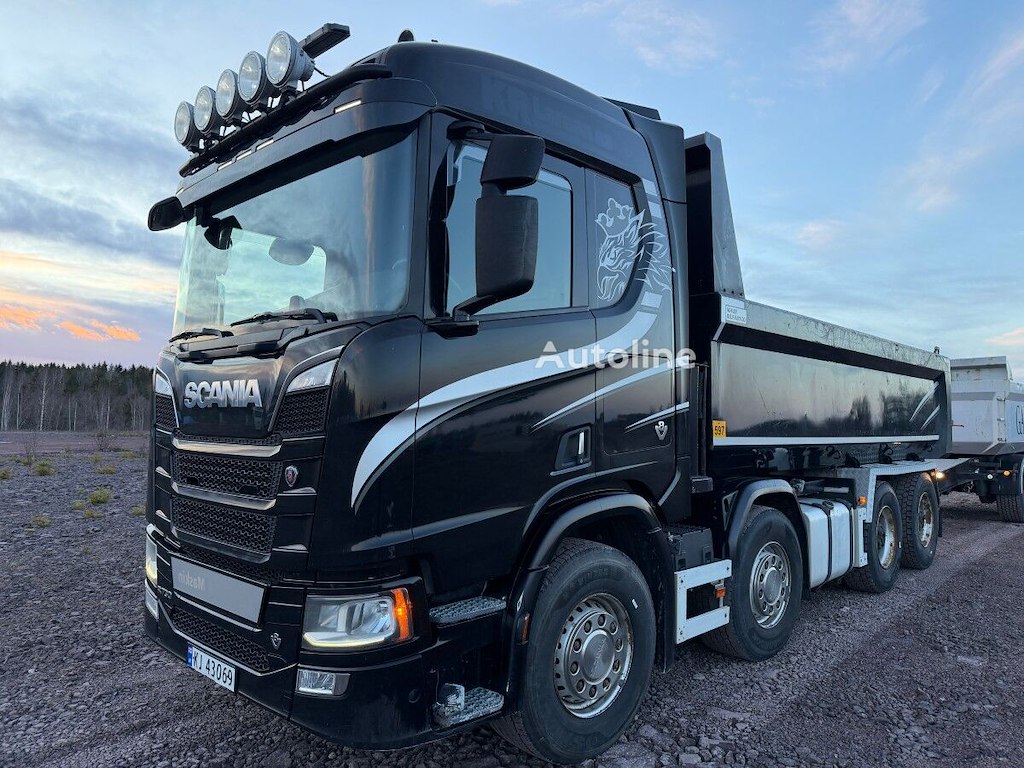 Prodaje se Scania R730 V8 8x4 Tippbi l– 730 hk – EU-Godkjent kiper na aukciji