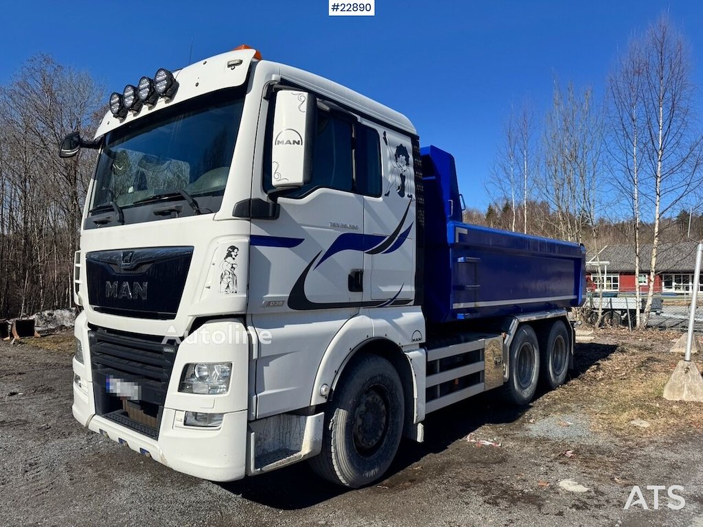 MAN TGX 26.580 6x4 Tippbil. Lav km. SE VIDEO kiper