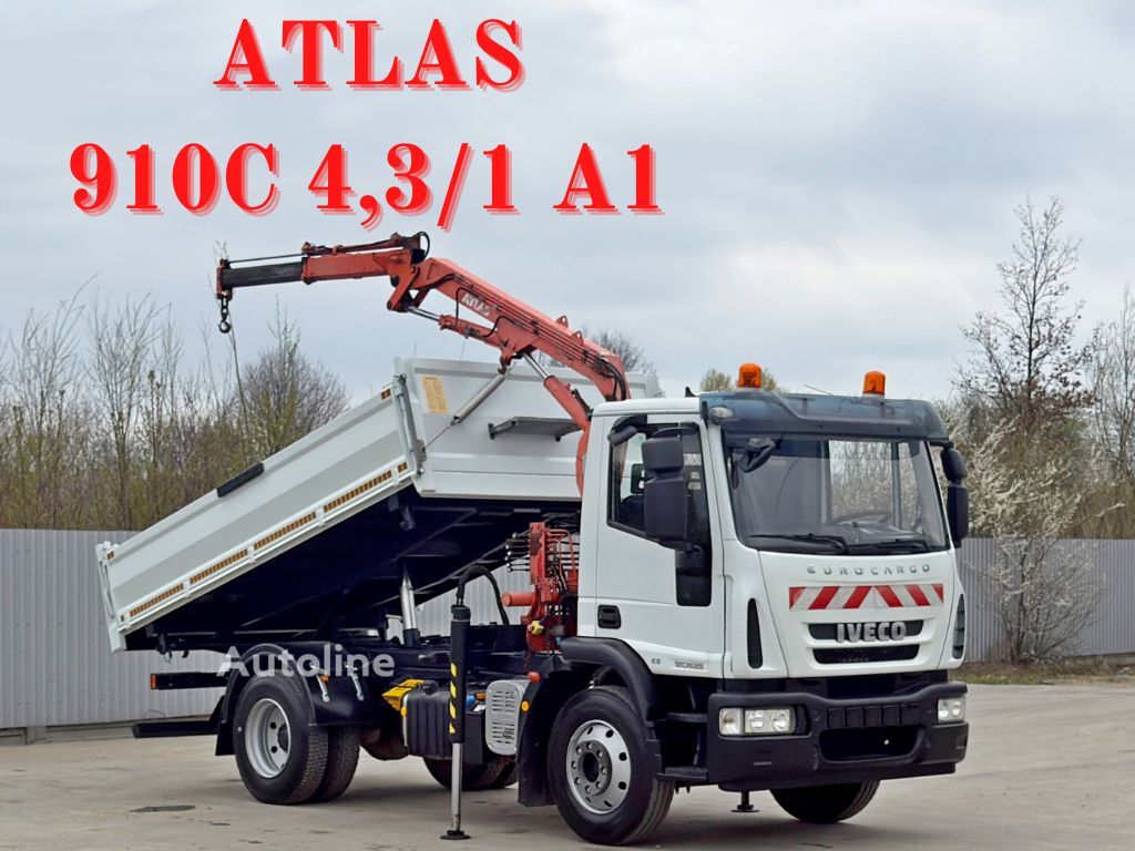 IVECO EUROCARGO 120E25*Kipper 4,20m*ATLAS 910C4,3/1 A1 kiper