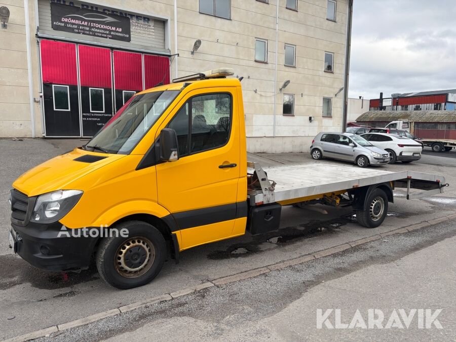 Prodaje se Mercedes-Benz Sprinter 319 kamion s ravnom platformom < 3.5t na aukciji