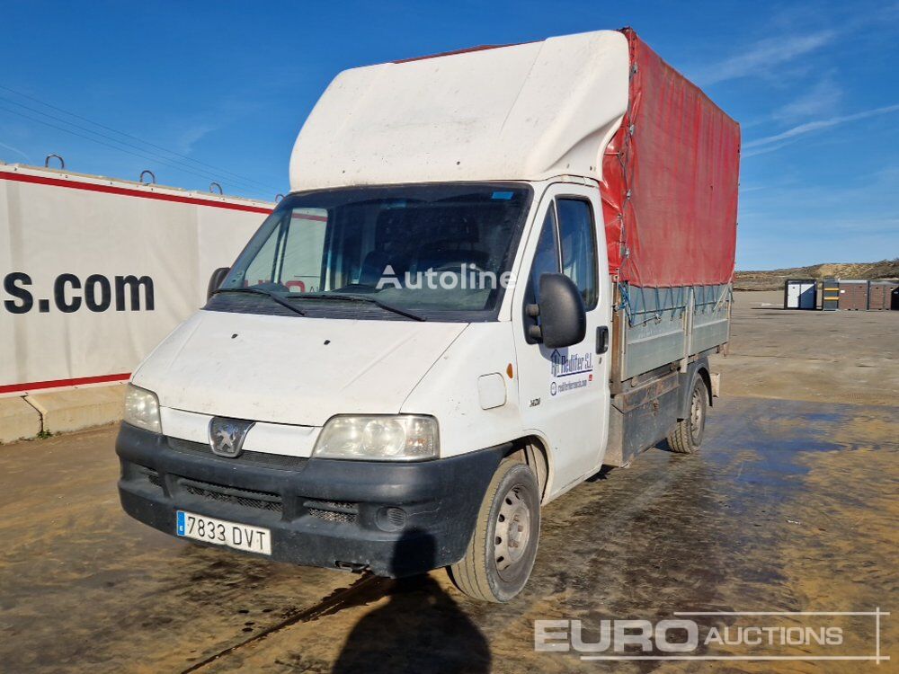 Prodaje se Peugeot Boxer kamion s ravnom platformom < 3.5t na aukciji