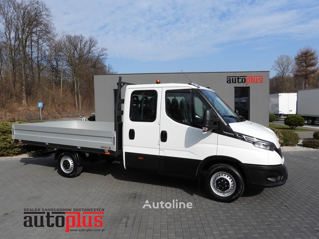 IVECO DAILY 35S16 STAKE BODY DOUBLE CABIN DOKA 7 SEATS CRUISE CONTROL kamion s ravnom platformom < 3.5t