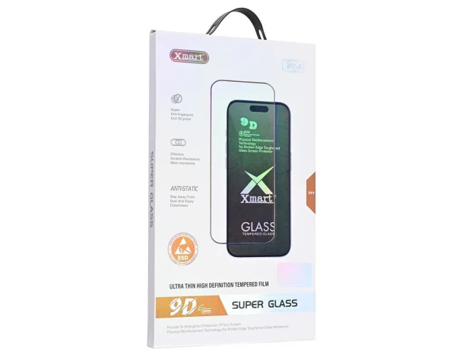 Red Tempered Glass X mart 9D maska za mobilni telefon Samsung A37 5G