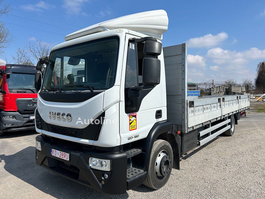 IVECO Eurocargo 120-190 / 7.5M PLATFORM / GALVANIZED kamion s ravnom platformom