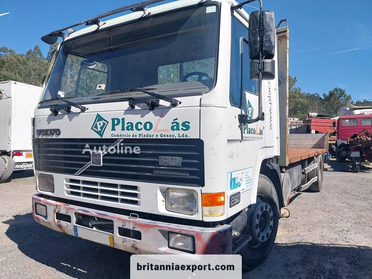 Volvo FL7 260 Intercooler | Euro 2 | Manual Pump | 19 Ton kamion s ravnom platformom