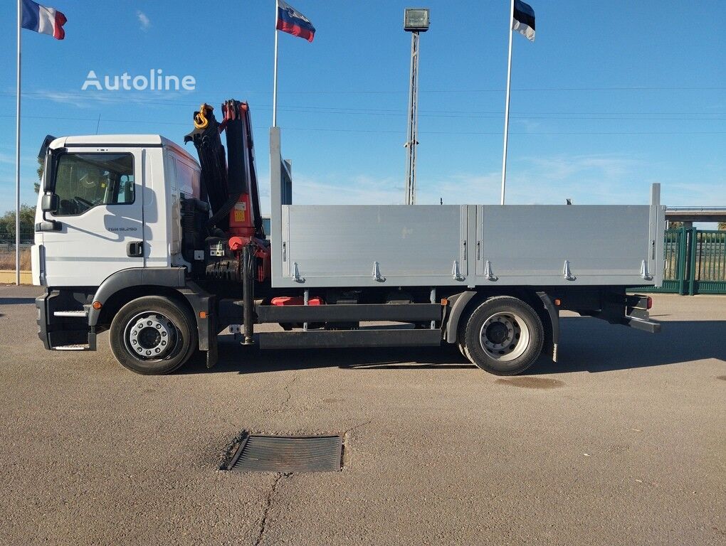 MAN TGM 18 290 kamion s ravnom platformom