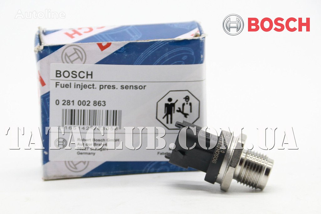 Bosch tisku paliva 0281002863 senzor pritiska goriva za Hyundai ACCENT III (MC) 1.5 CRDi GLS 11.2005-11.2010 automobila