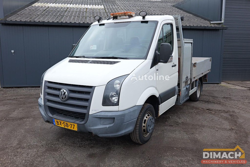 Volkswagen CRAFTER Euro 5 - Crafter 2.5 L - 5 cyl. - air conditioning - dua kamion s ravnom platformom