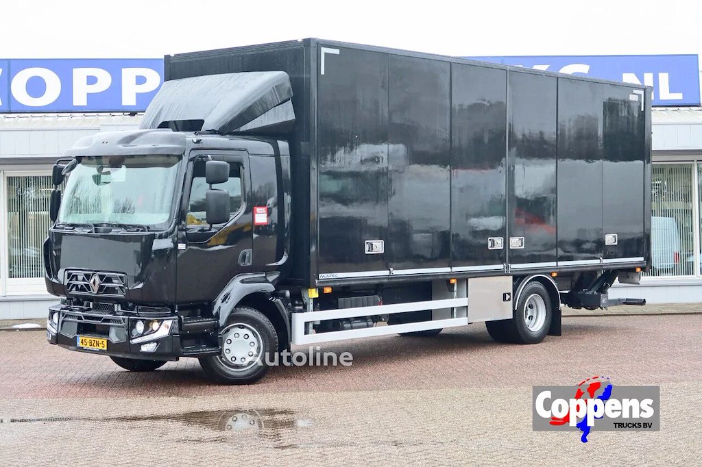 Renault D240 Bak met deuren + Klep 2.000 kg. Automaat. Black- line. kamion furgon