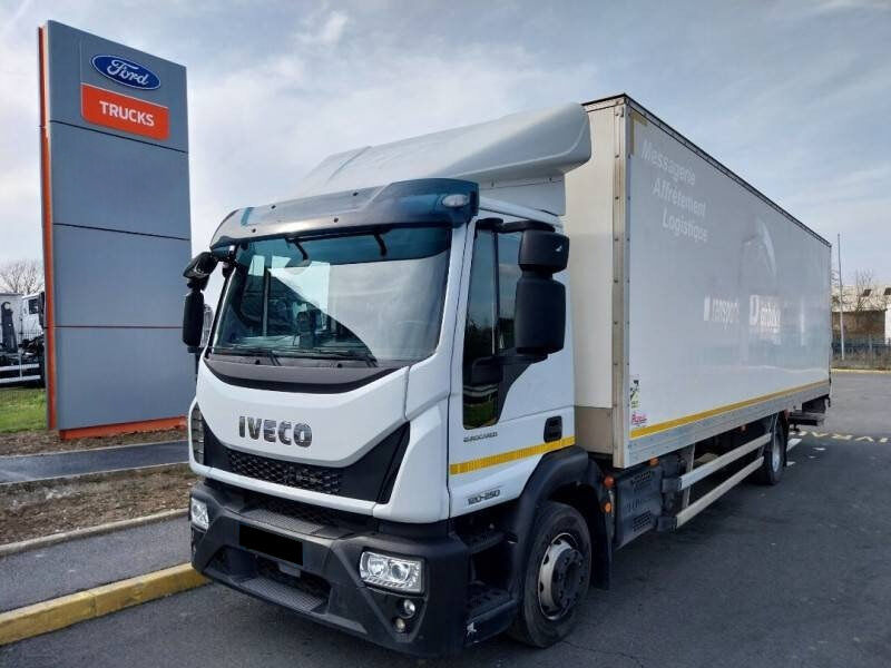 IVECO Eurocargo 120 E 25 box truck+tail lift kamion furgon