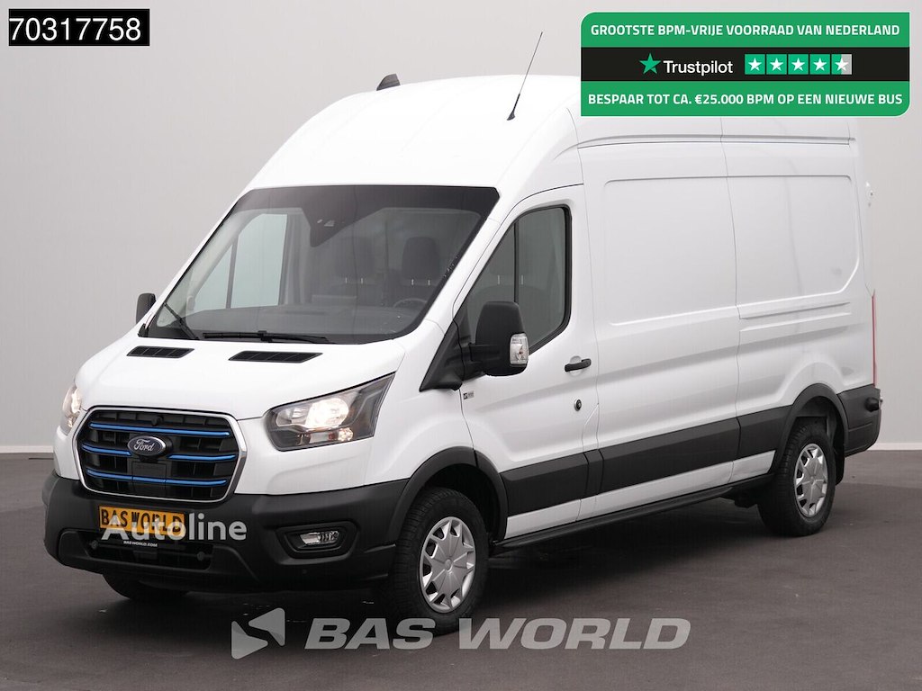 Ford e-Transit 184pk Elektrisch 68kWh 317km WLTP L3H3 Hoog Dak Navi A laki furgon