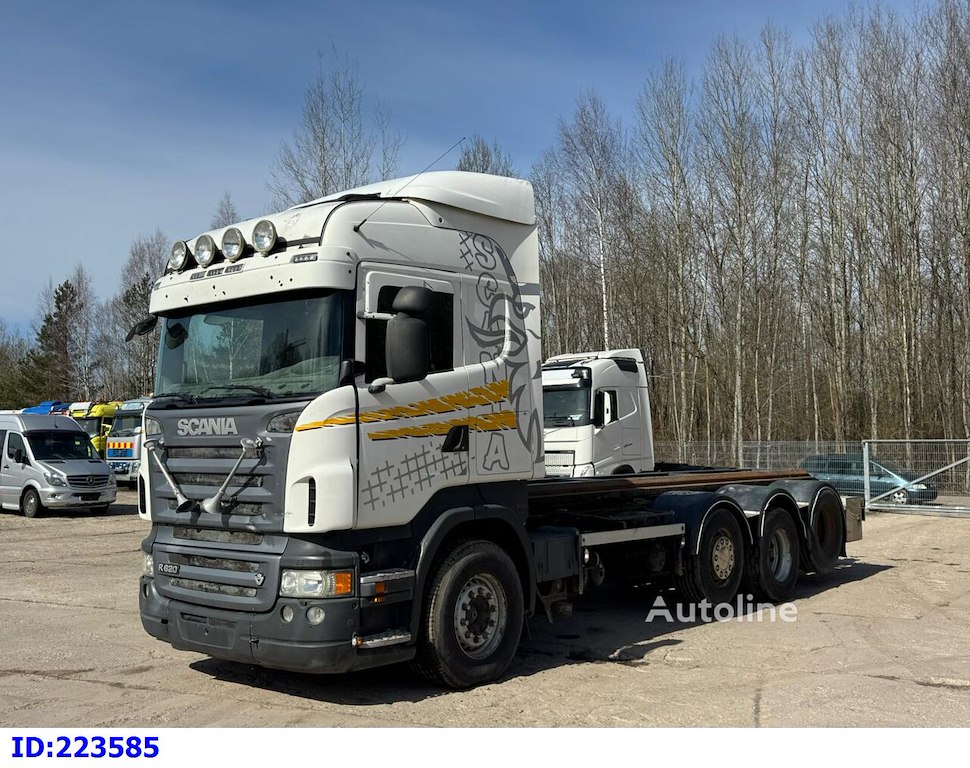 Scania R620 8x2 Euro5 SteeringAxle kamion šasija