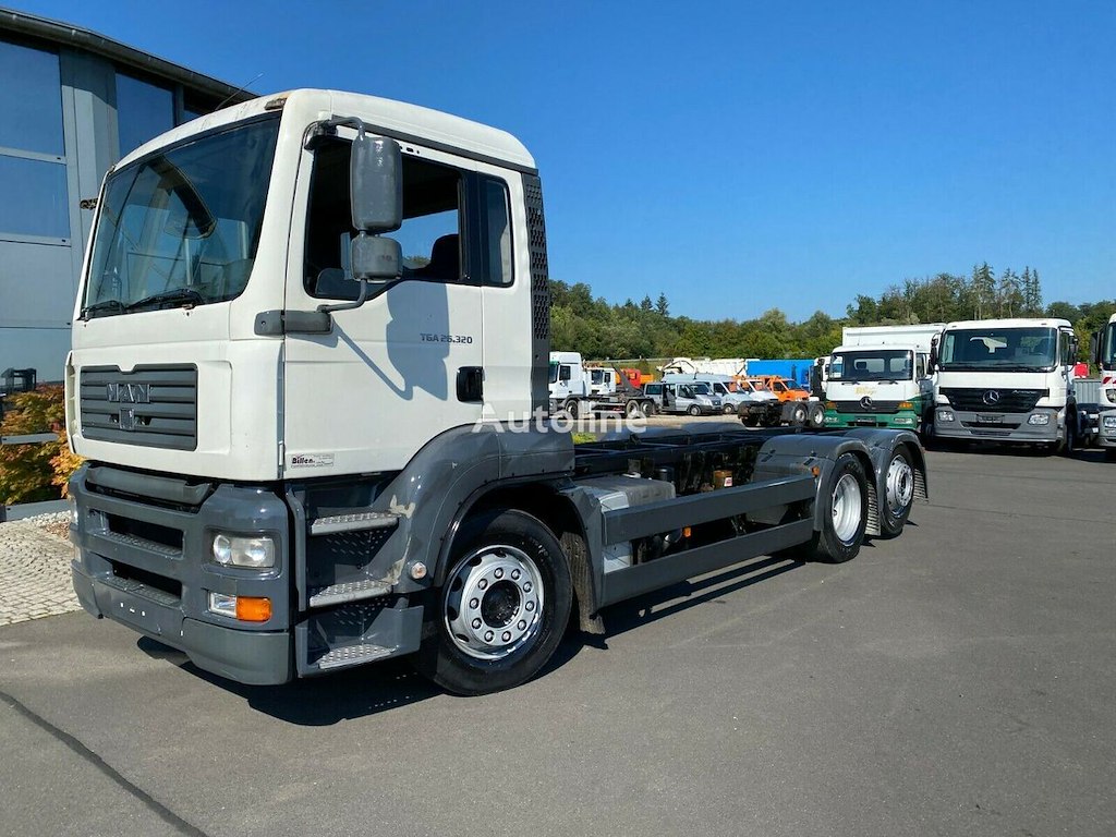 MAN 26.320 TGA 6x2 kamion šasija