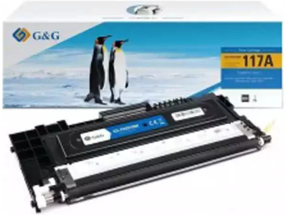 G&G Toner 117A W2070A Color Laser 150a MFP 178 179 Crni