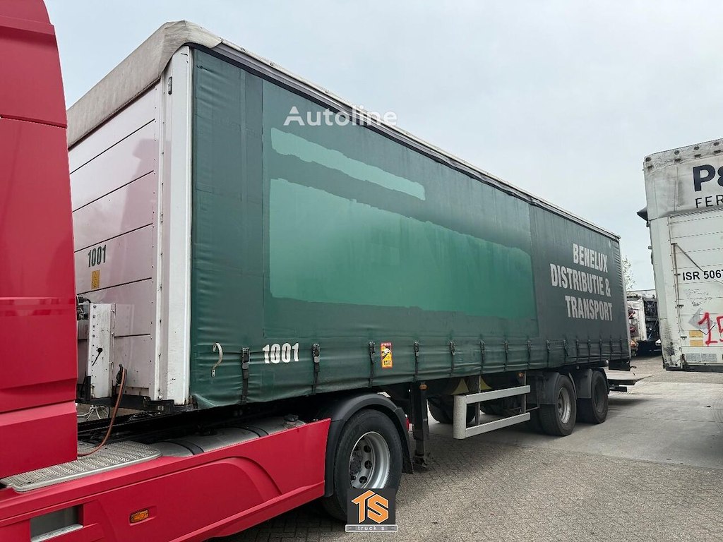 System Trailers PRS 27 LADEBORDWAND - 11 METER - CITY - NL TOP poluprikolica sa kliznom ceradom