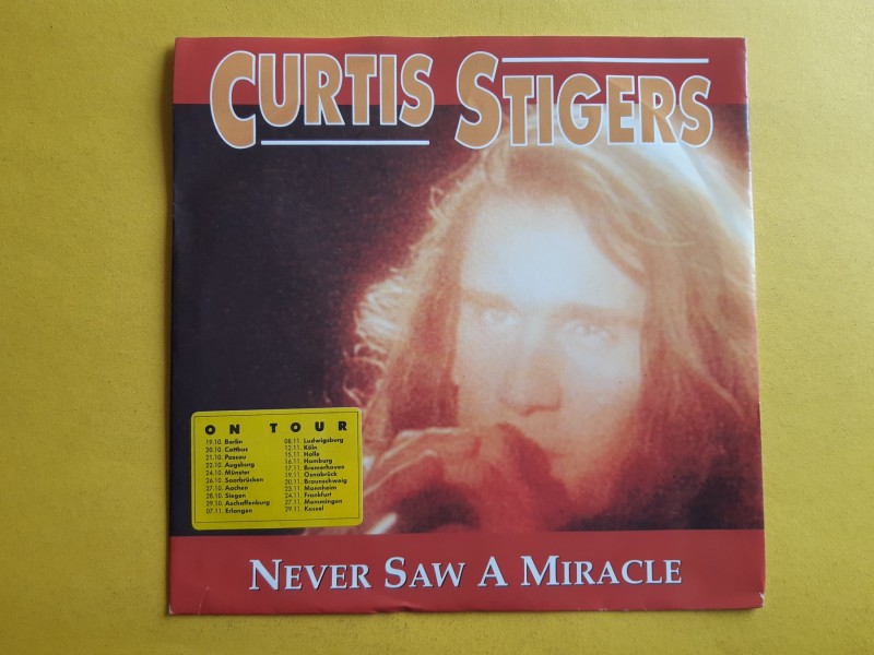 NOVO***RETKI NASLOVI - CURTIS STIGERS **** 1992 EVROPA