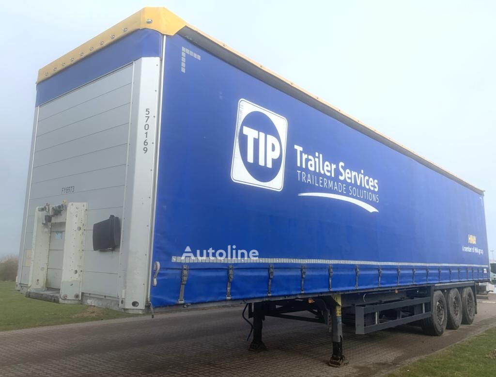 Schmitz Cargobull Trailer Curtainsider Sliding Roof + Side Boards Straight poluprikolica sa kliznom ceradom (570169)