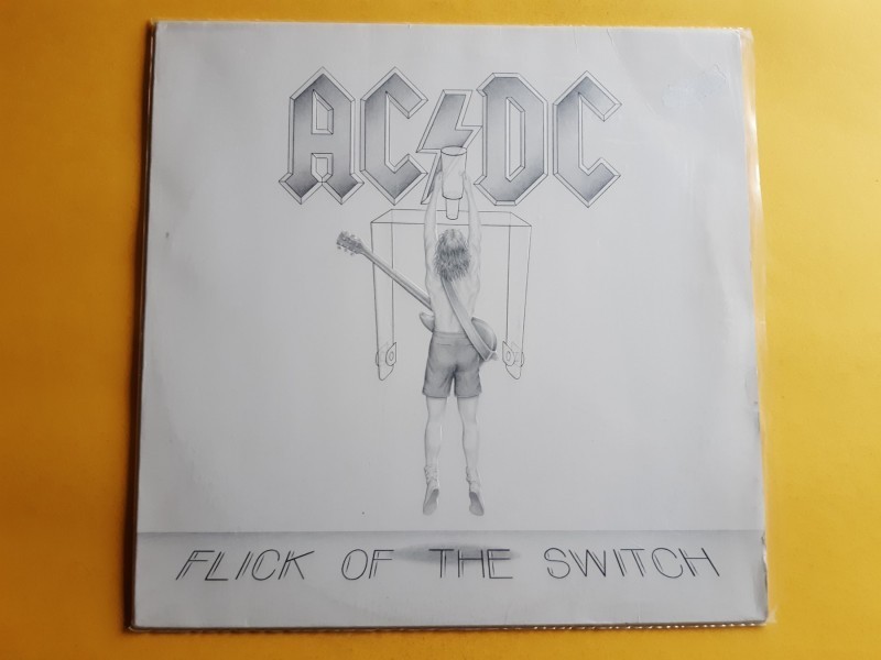 LP*** AC DC - FLICK OF THE SWITCH ***** 1983 GERMANY