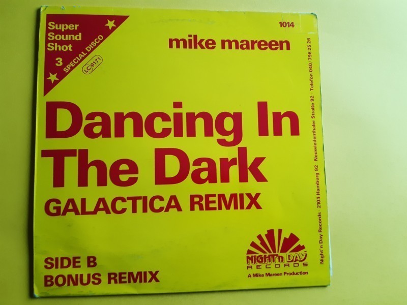 MAXI ***** MIKE MAREEN - DANCING INTHE DARK *** 1985