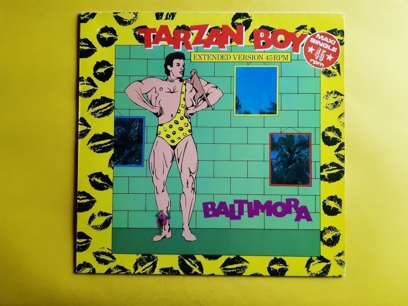 MAXI*** BALTIMORA - TARZAN BOY *** 1985 GERMANY