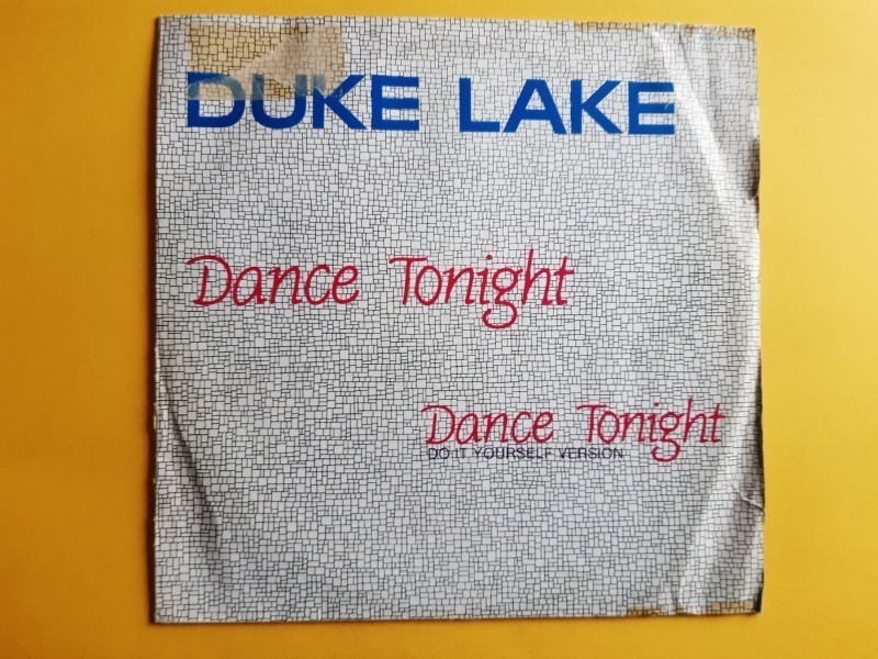 MAXI ***** DUKE LAKE - DANCE TONIGHT ***** 1985 GERMANY
