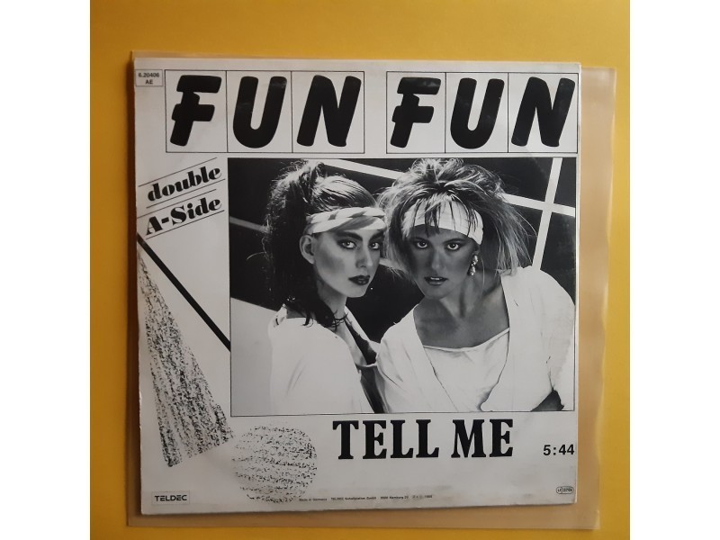 MAXI*** FUN FUN - GIVE ME YOUR LOVE ****1984 GERMANY