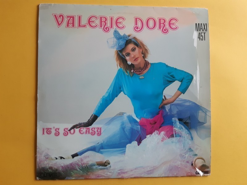 MAXI ***** VALERIE DORE - ITS SO EASY *****1985