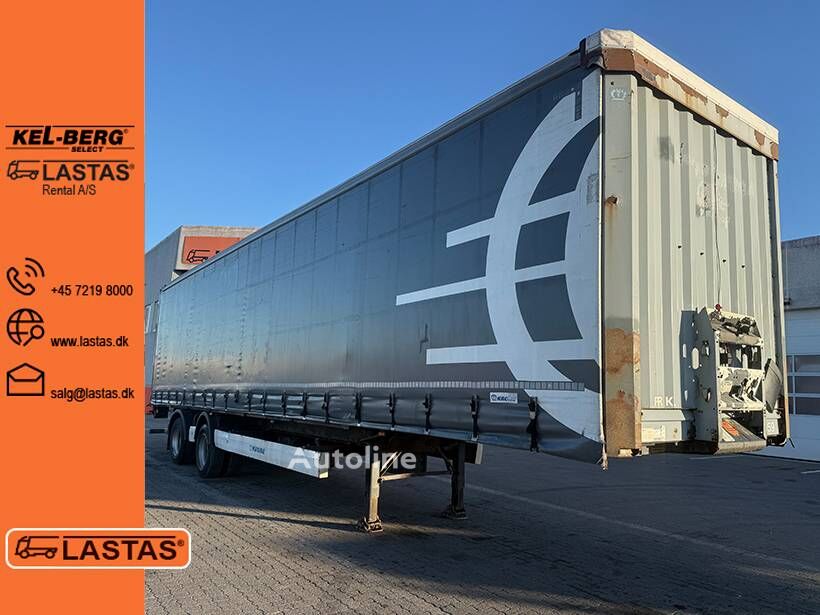 Krone Curtainsider / Planenauflieger / Gardintrailer poluprikolica sa kliznom ceradom