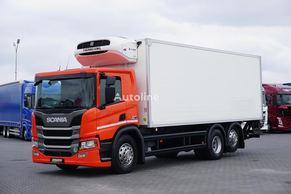 Scania P 360 / E 6 / CHŁODNIA + WINDA / 18 PALET / RETARDER / OŚ SKRĘTN kamion hladnjača