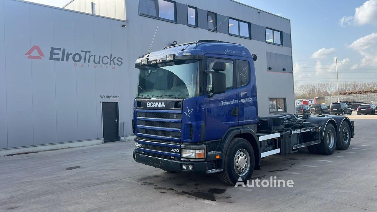 Scania 124 - 470 (BELGIAN TRUCK / 6X2 / PDE / GOOD CONDITION) kamion rol kiper