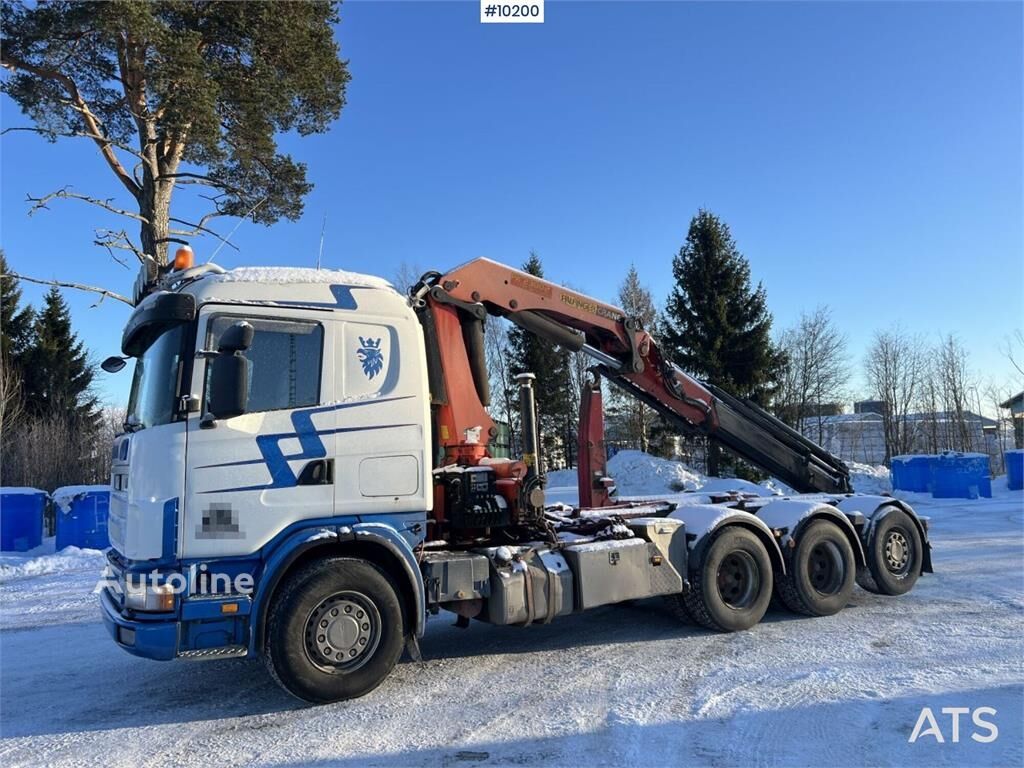 Scania R164 with Palfinger PK 23002 Crane truck/Truck wit kamion rol kiper