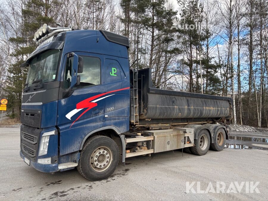 Prodaje se Volvo FH 6*2, 510hk, 2017 rol kiper sa kukom na aukciji