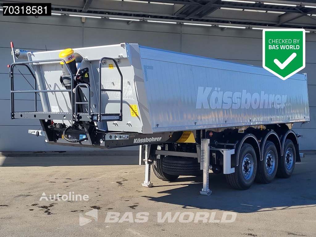 Kässbohrer XS 3 axles Lift Axle ALU poluprikolica kipera