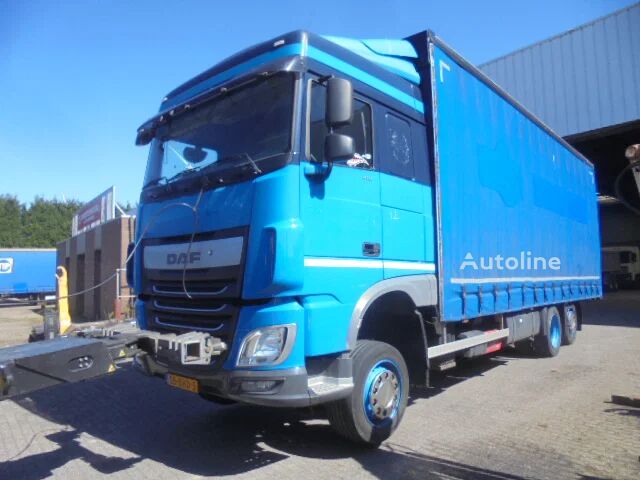 DAF XF 410 6X2 ENGINE NOT OK kamion sa klizna zavesa cerada