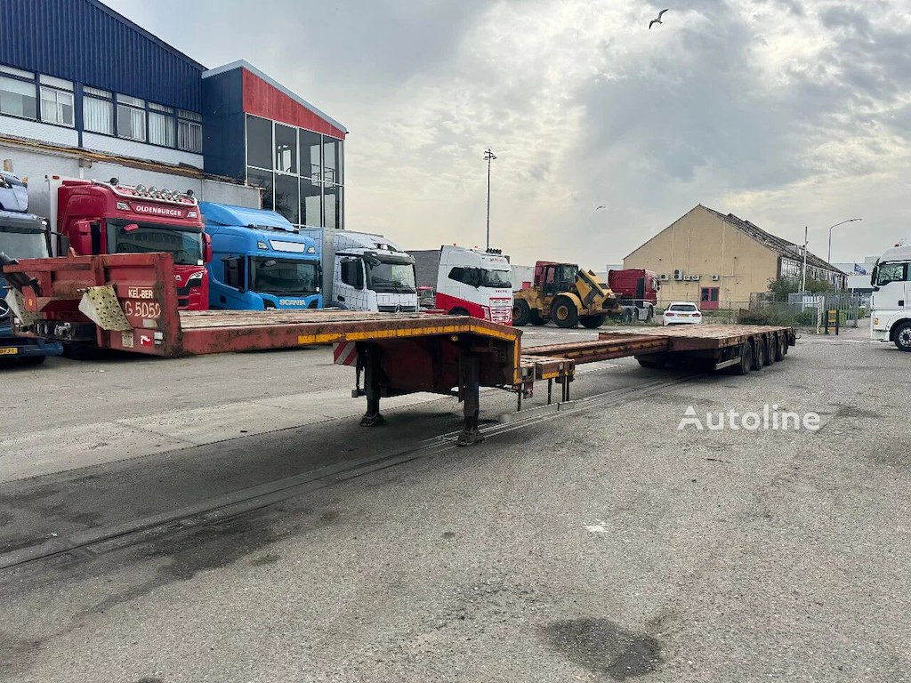 Kel-Berg 4 AXLES - SAF - EXTENDABLE 6,03 METER - poluprikolica sa niskom platformom
