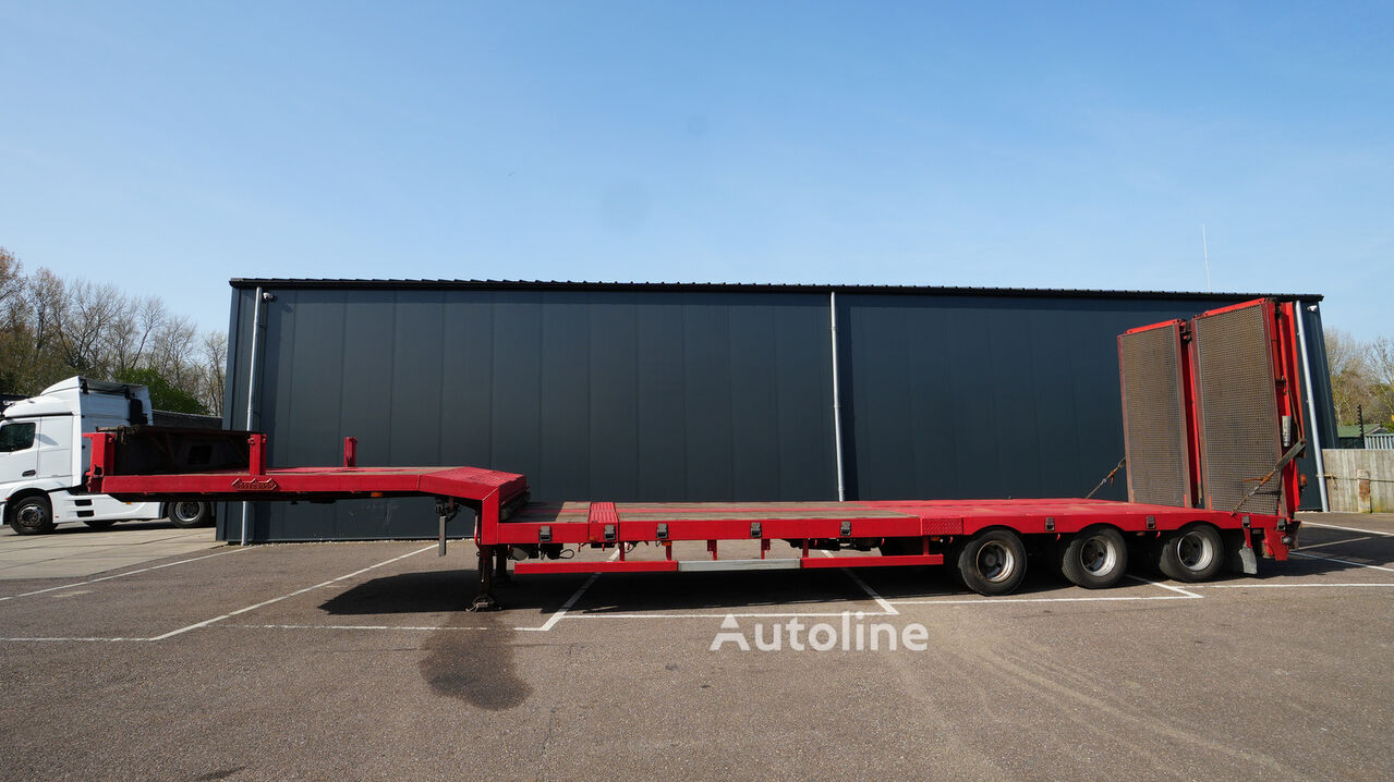 Nooteboom MCO-48-03V 3 axle semi low loader extendable poluprikolica sa niskom platformom