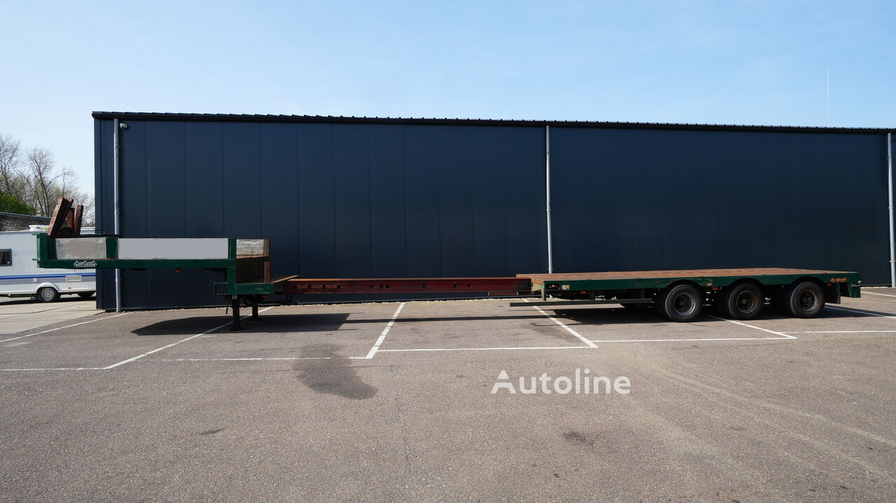 Nooteboom 3 axle semi low loader extendable poluprikolica sa niskom platformom